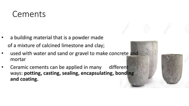 Ceramics, Types of ceramics, characteristics.pptx | Chemistry | Science