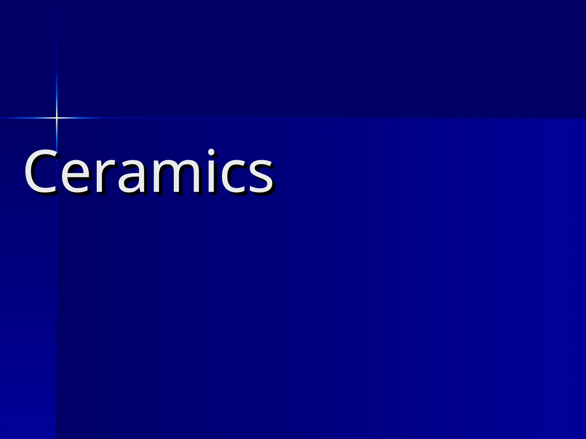 Types of materials and their properties : ceramics, clay | PPT