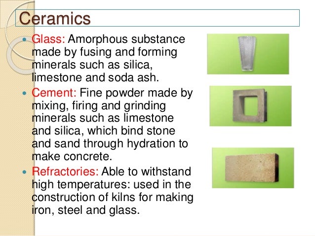 Ceramics in Materials Science