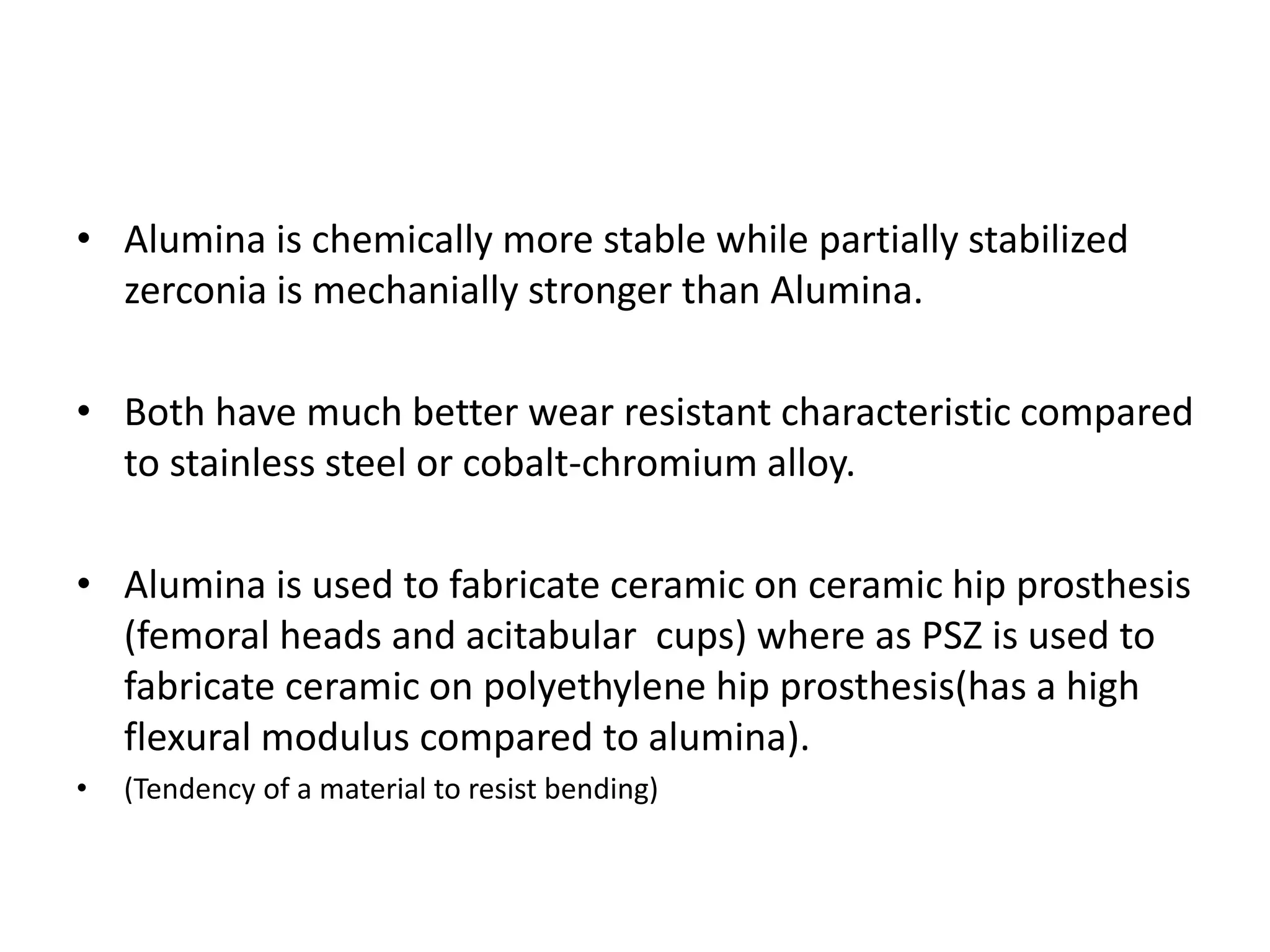 Ceramics in orthopaedics | PPTX