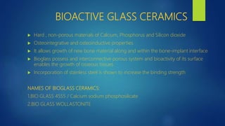 Ceramics in orthopaedics. | PPTX