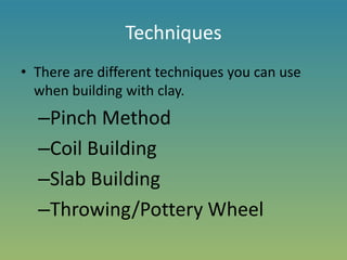 Ceramics Intro (7th) | PPTX