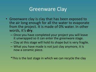 Ceramics Intro (7th) | PPTX