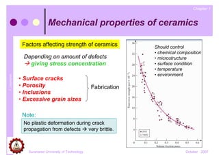 Ceramics materials prop thermal and mechanical | PDF
