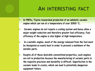 Important Ceramics and their uses | PPT