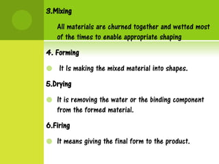 Important Ceramics and their uses | PPT