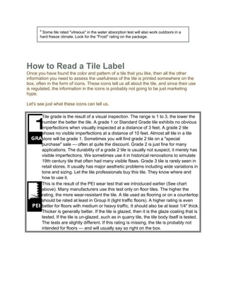 Ceramic tile application guide | DOCX