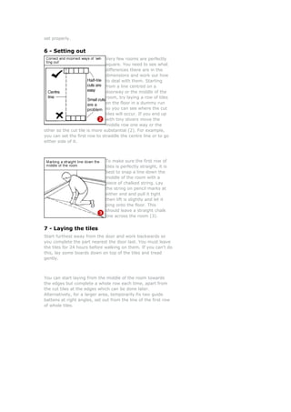 Ceramic tiles for worktops | PDF