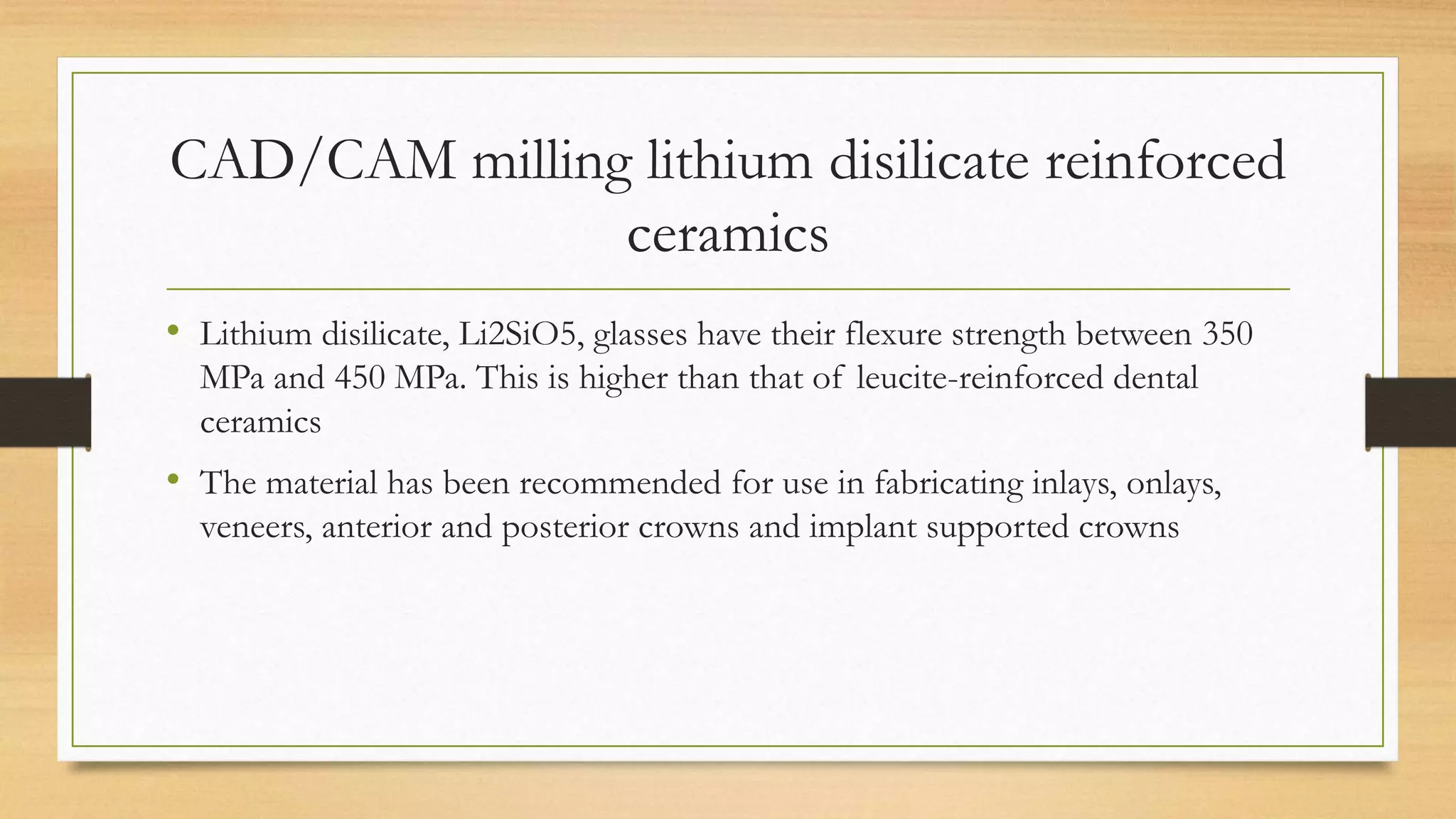 Ceramic used in milling system.pptx