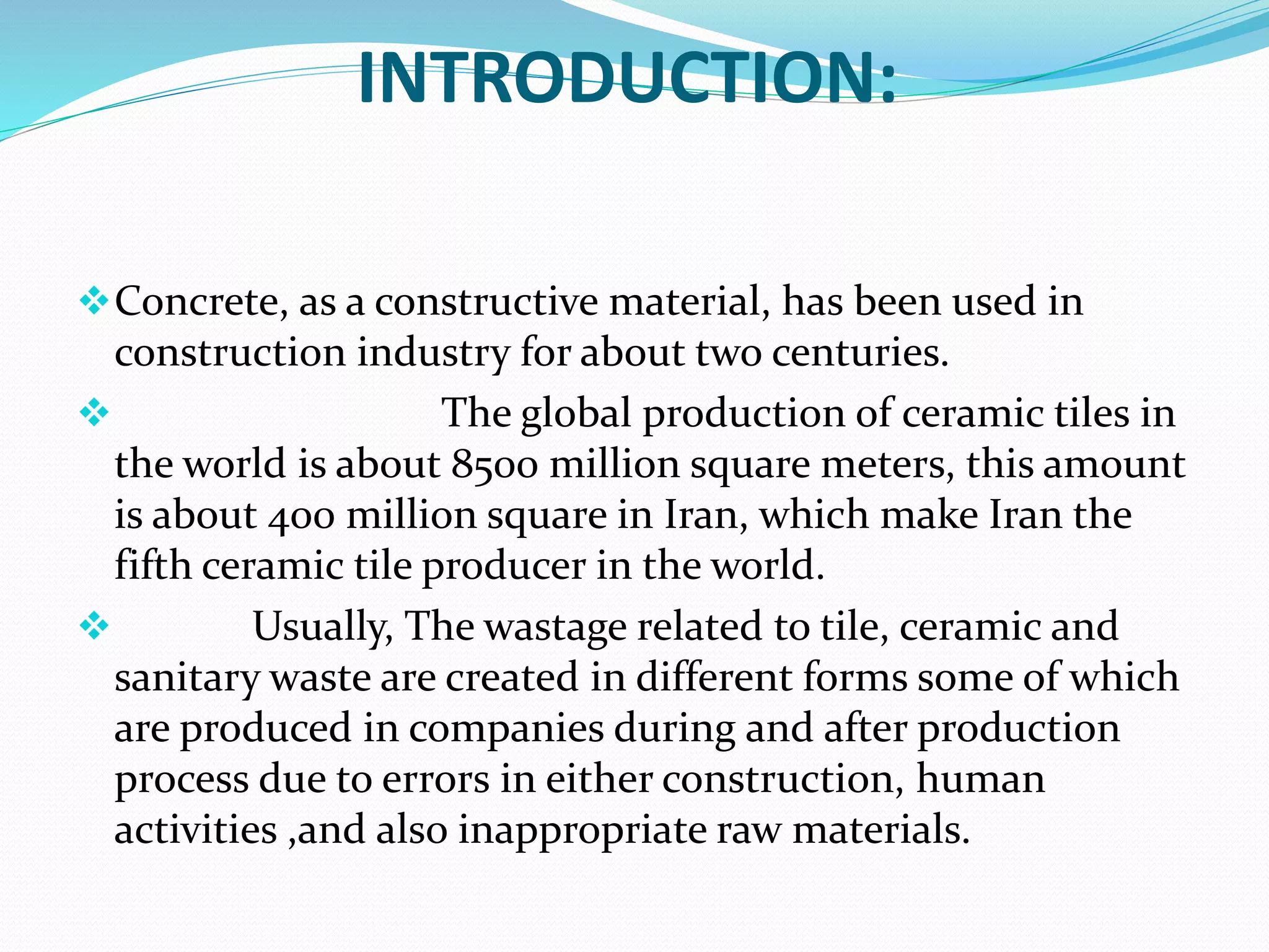Ceramic waste | PPTX