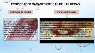 Ceras odontologicas | PPTX