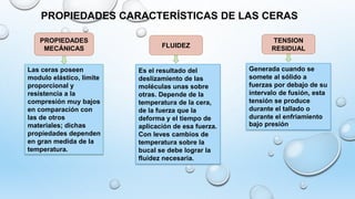 Ceras odontologicas | PPTX