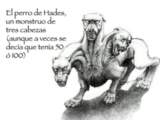 Dibujo Cerberus El Perro De Tres Cabezas
