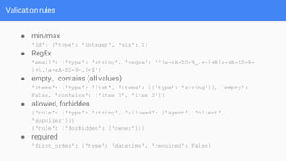 Using Cerberus and PySpark to validate semi-structured datasets | PPT