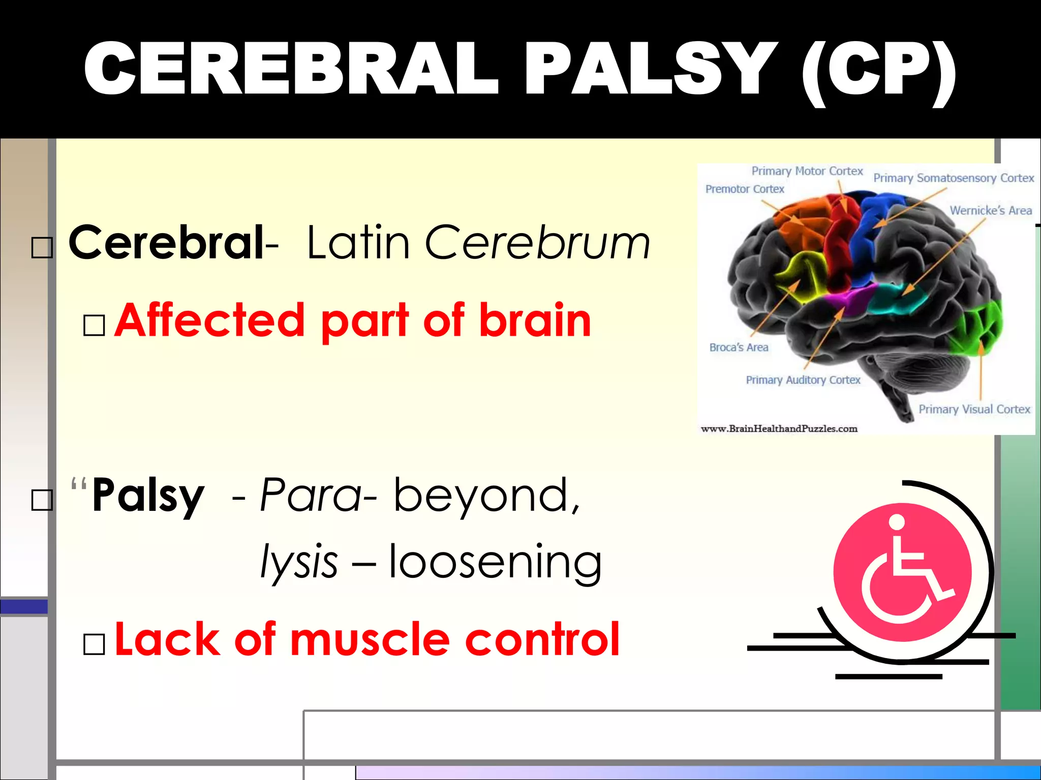 Cerbral palsy.pdf | Pregnancy | Reproductive Health