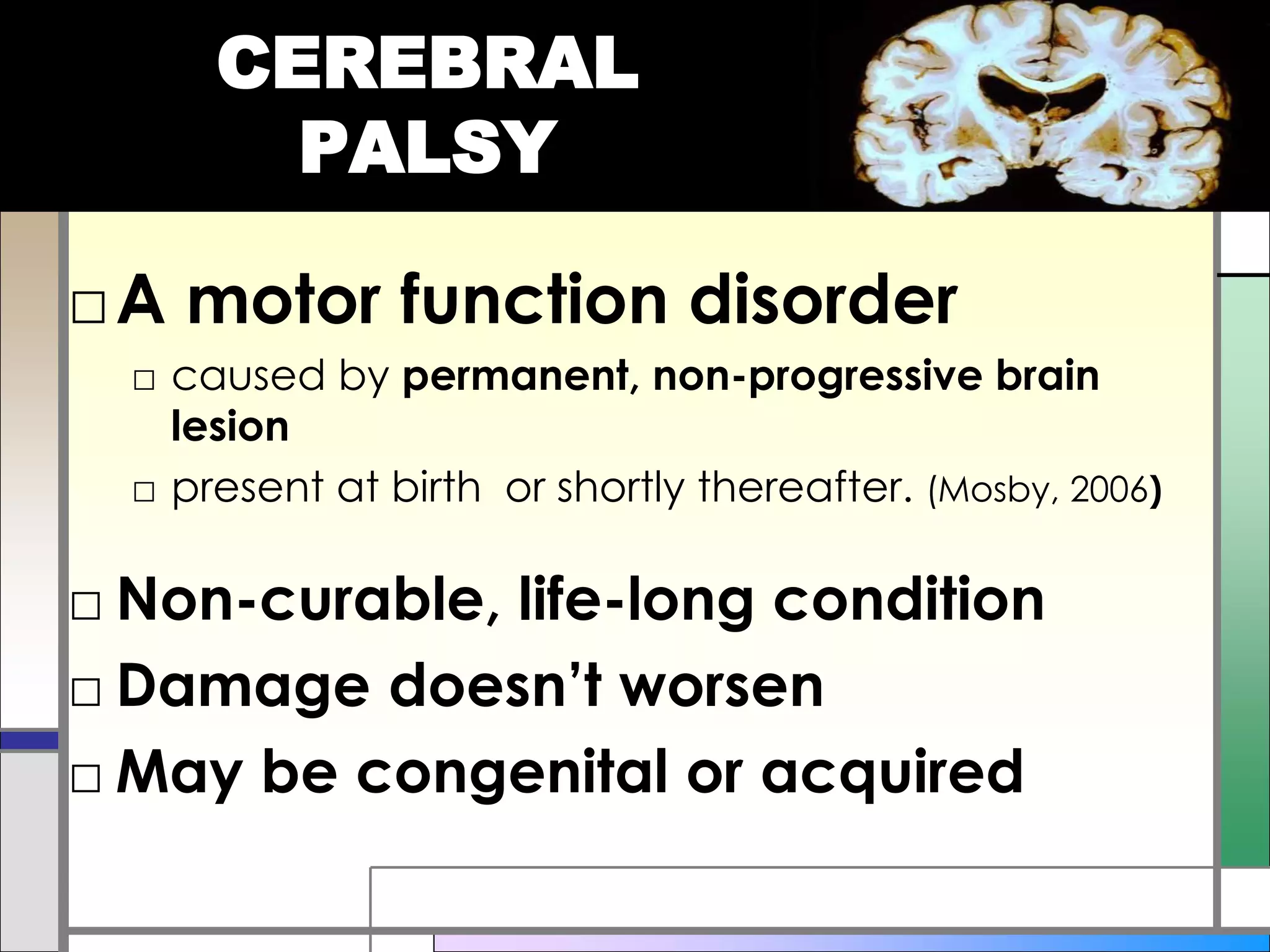 Cerbral palsy.pdf | Pregnancy | Reproductive Health