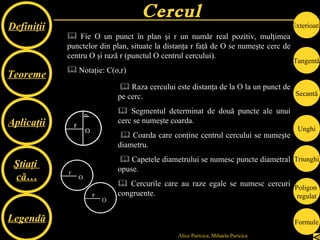 Cerc | PPT
