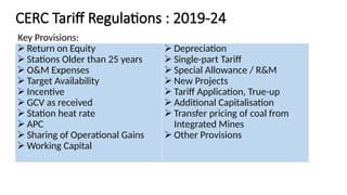 CERC REGULATION ON TARIFF OF COAL BASED POWER GENERATION AND SOLAR ...