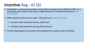 CERC REGULATION ON TARIFF OF COAL BASED POWER GENERATION AND SOLAR ...