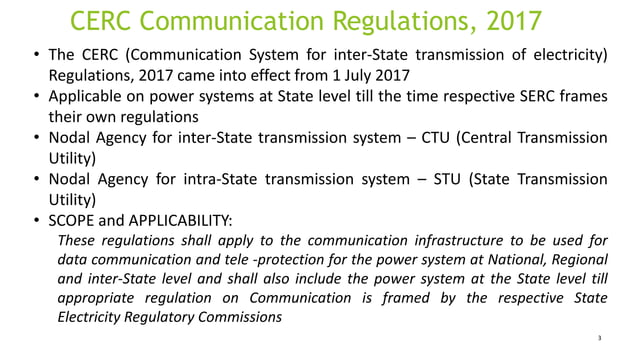 Cerc communication regulations, 2017 ppt | PDF | Computer Networking ...