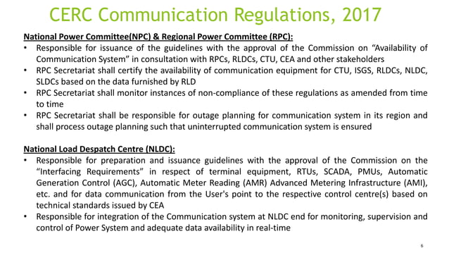Cerc communication regulations, 2017 ppt | PDF | Computer Networking ...