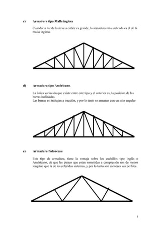 Cerchas y cubiertas | DOC
