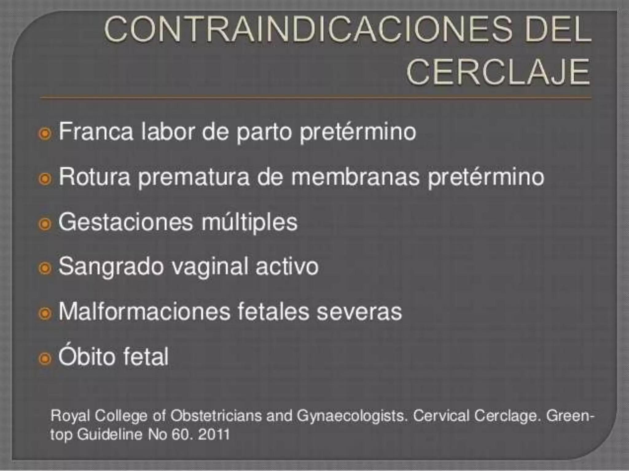 Cerclaje | PPTX