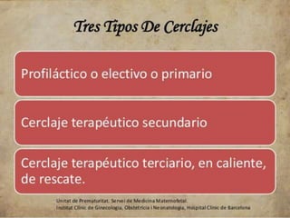 Cerclaje | PPTX
