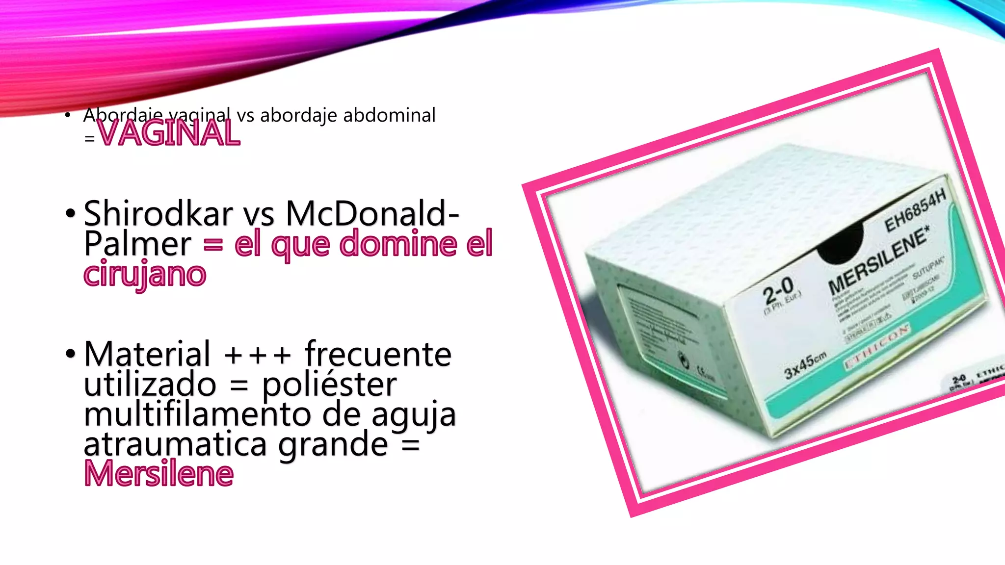 Cerclaje cervical | PPTX | Pregnancy | Reproductive Health