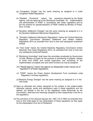 Cerc(psdf)regulations2014 | PDF