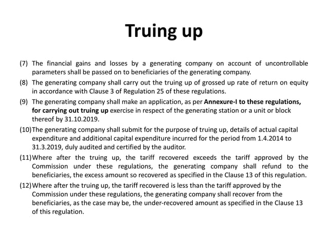 CERC Regulations_latest policy and rules.pptx | Business | Business and ...