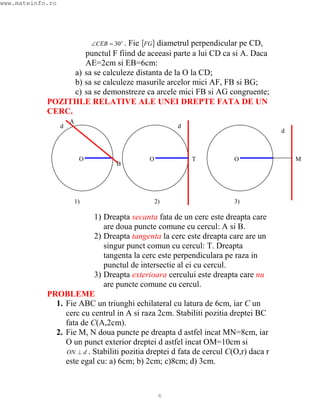 Cercul | PDF