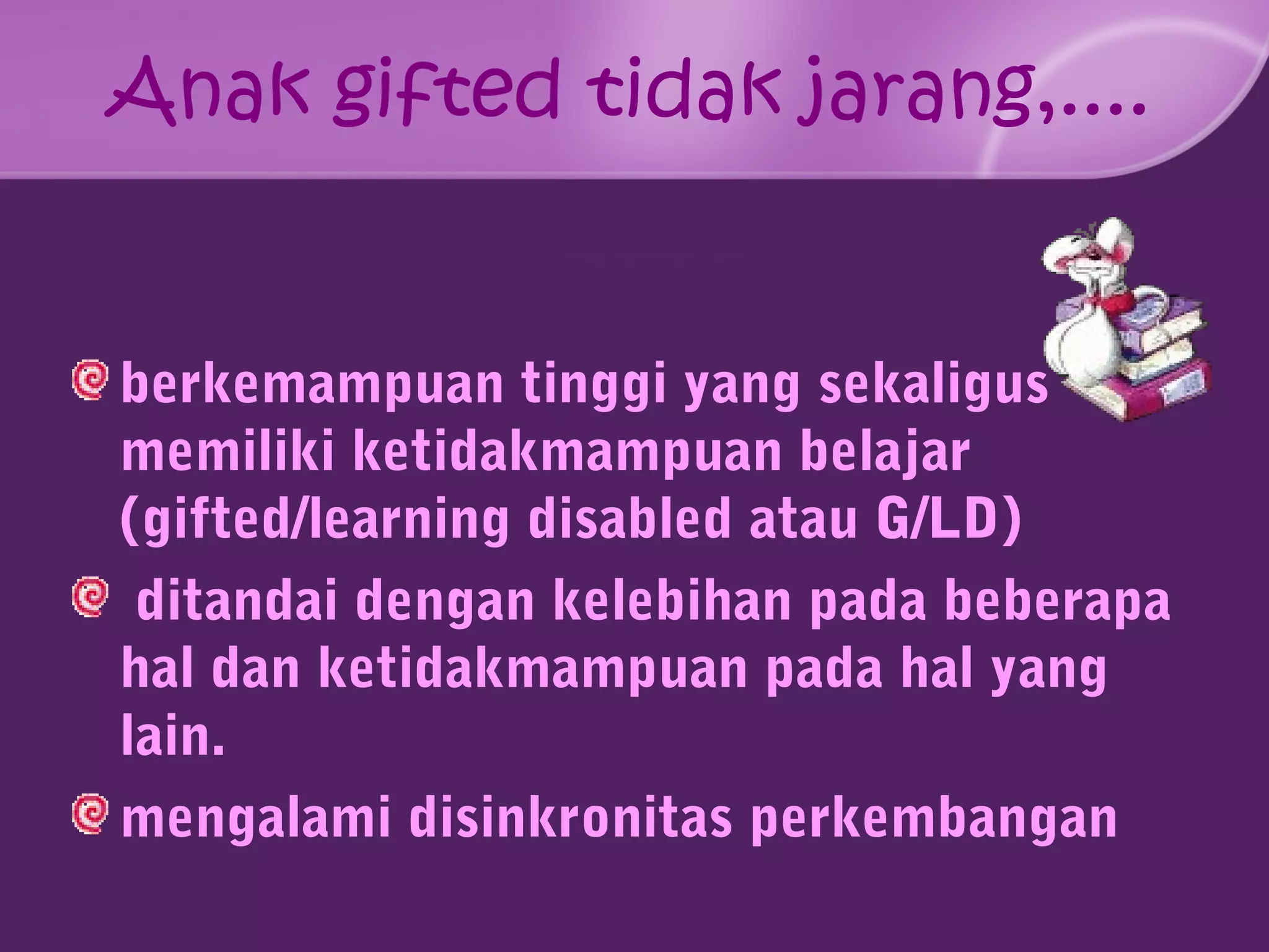 Cerdas istimewa berbakat istimewa | PPT