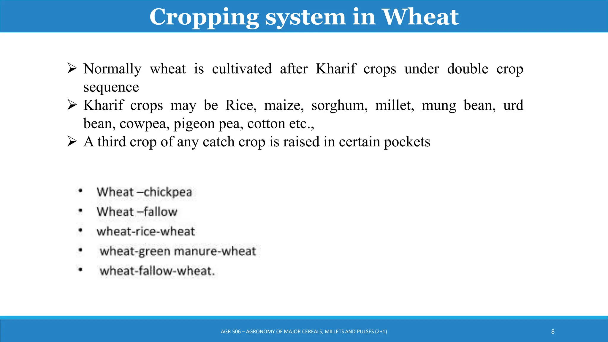 cereal based cropping system in india.pptx
