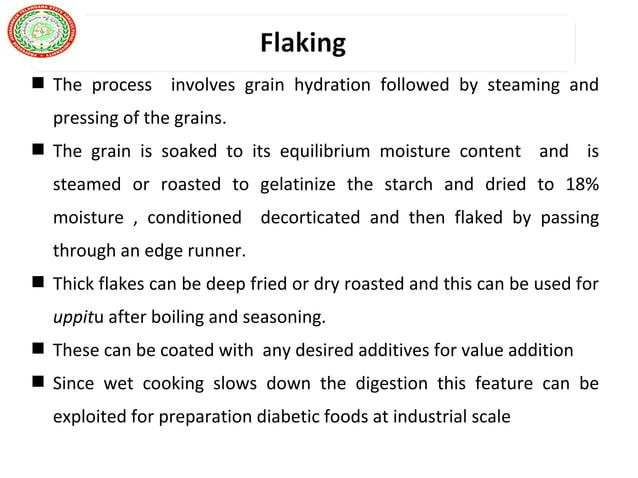 Cereals & Millet Processing | PPT