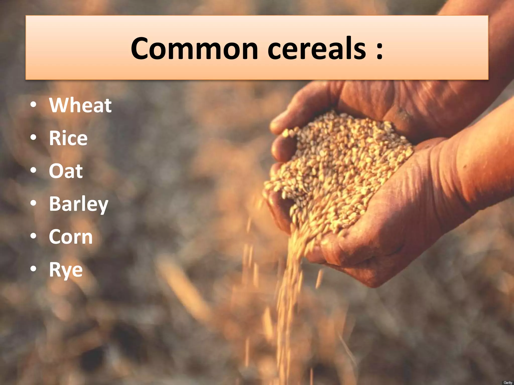 Cereal products as functional foods | PPTX