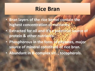 Cereal products as functional foods | PPTX