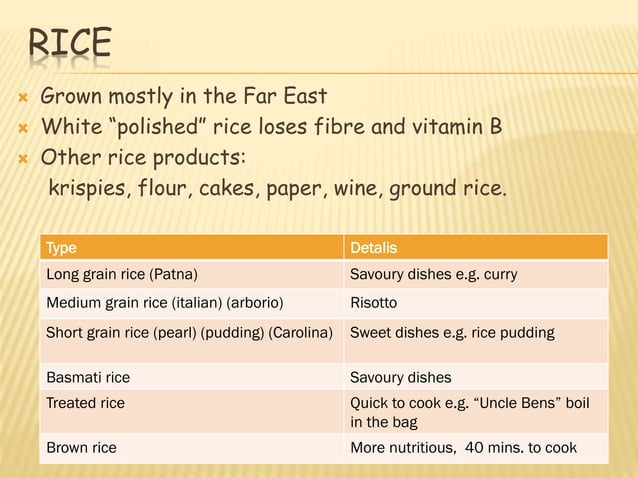 Cereals | PPT | Nutrition | Healthy Living