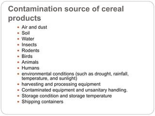 contamination and spoilage of cereals.pptx