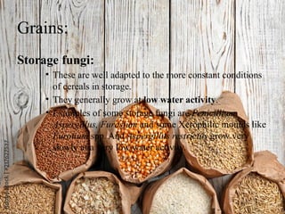 Cereals and Cereal Products (Source of Contamination and preservations ...