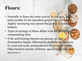 Cereals and Cereal Products (Source of Contamination and preservations ...