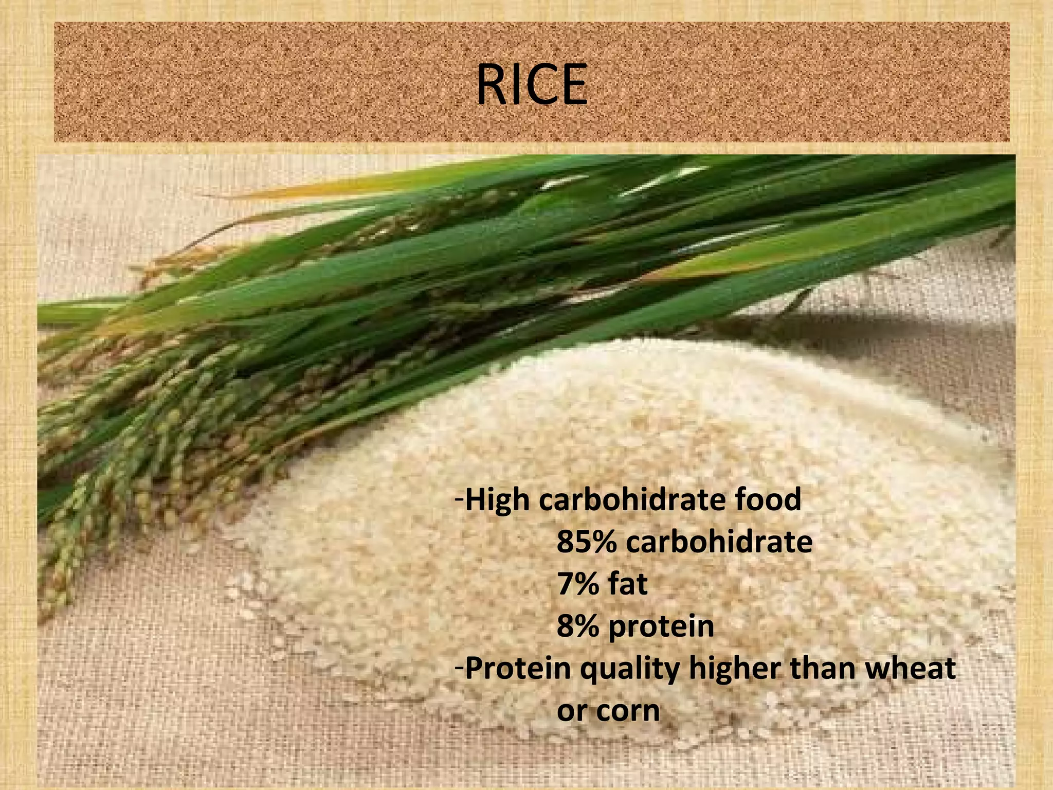 Cereals and legumes | PPT