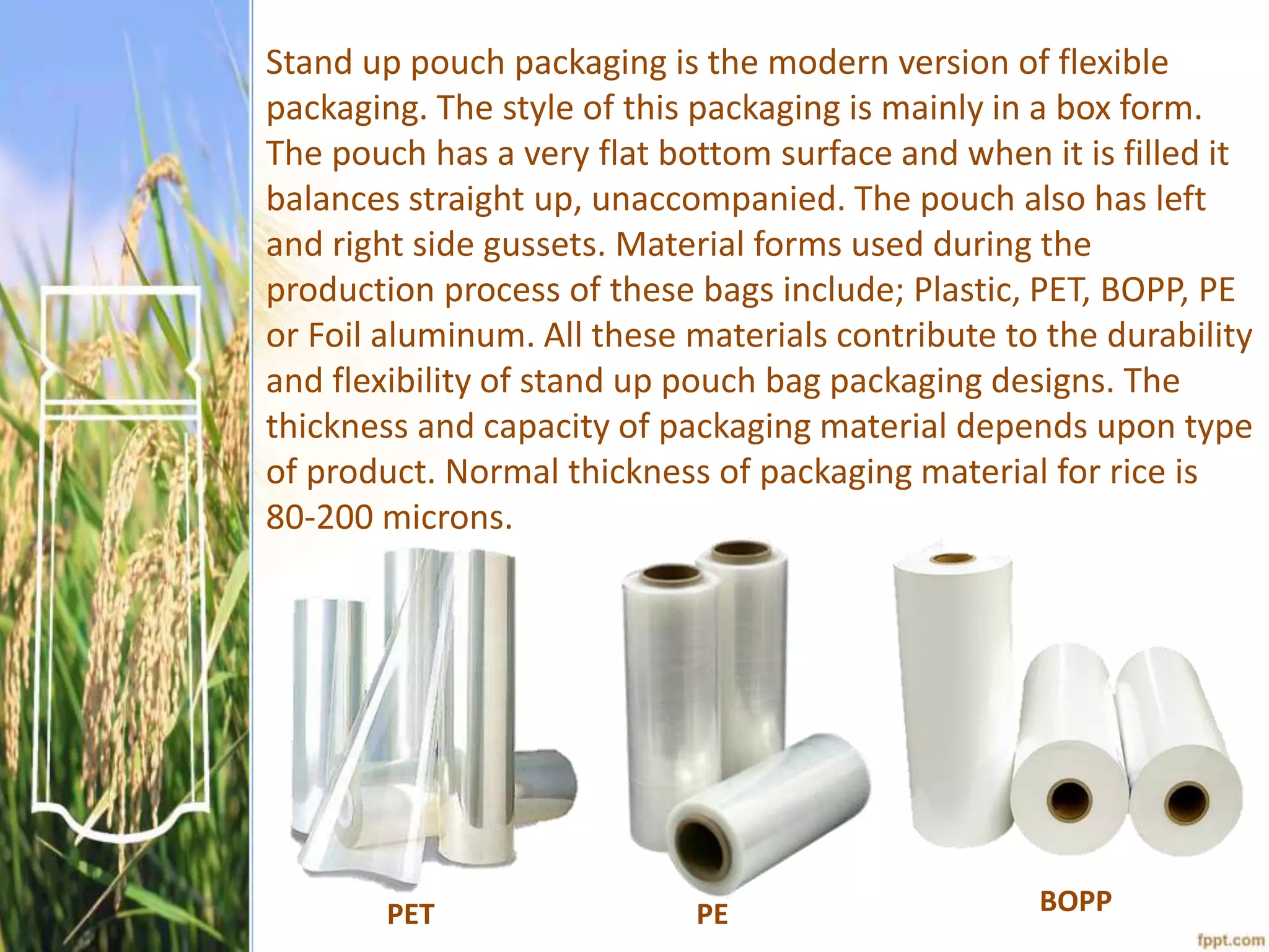 Cereals and its products packaging | PPTX