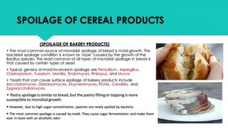 Microbiology Of Cereals And Cereal Products | PDF