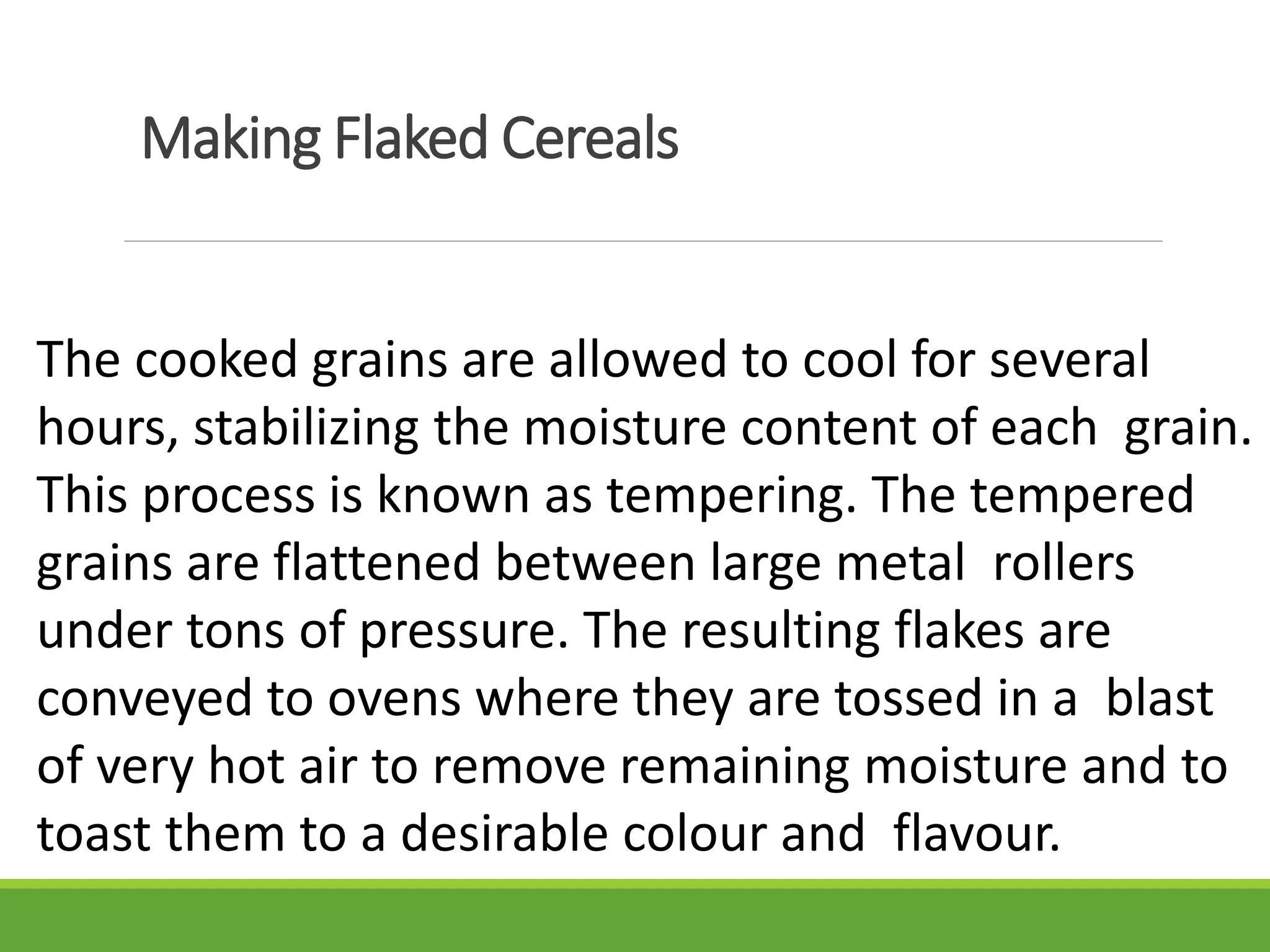 Cereals (food production) | PPTX