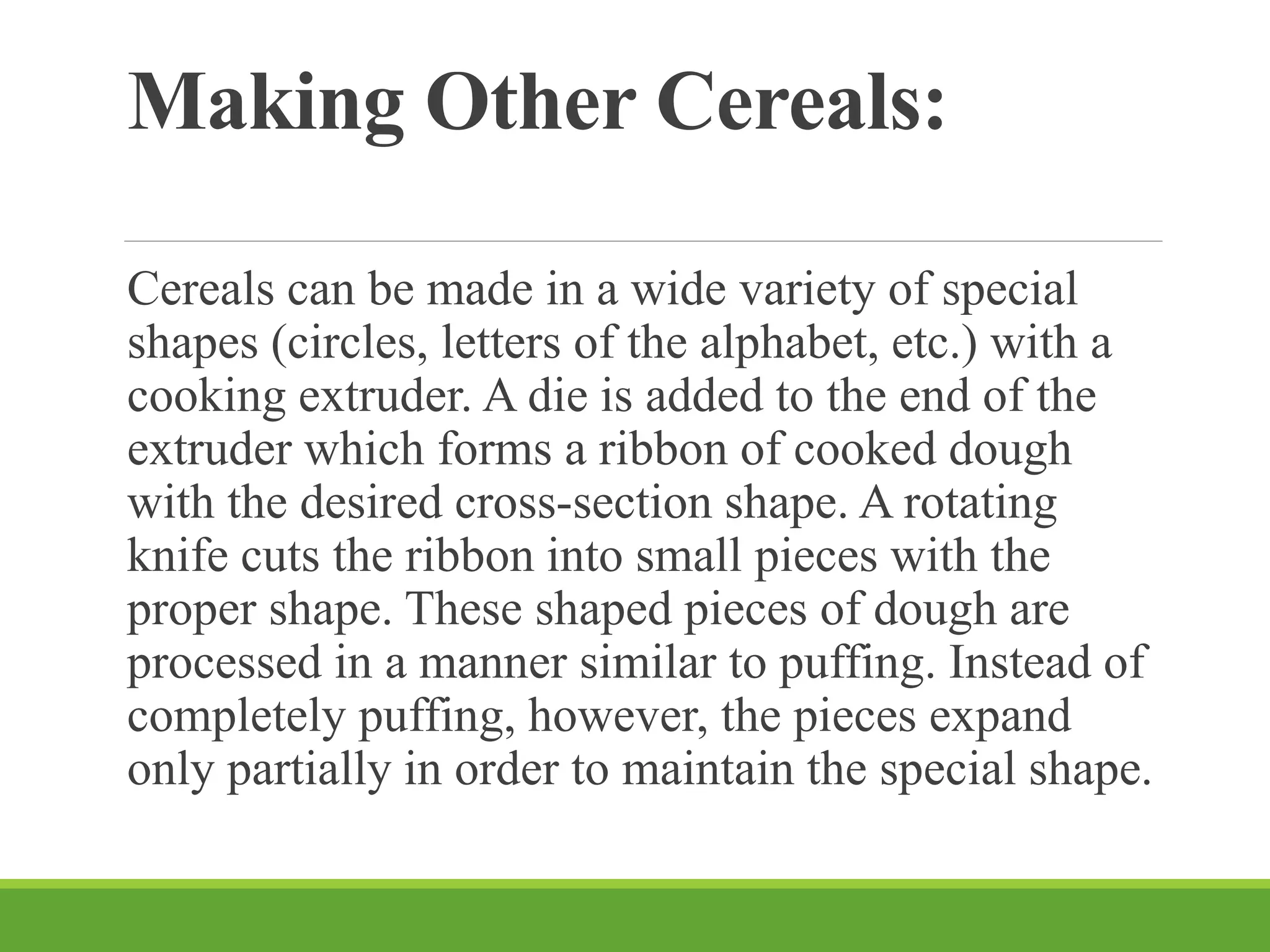 Cereals (food production) | PPTX