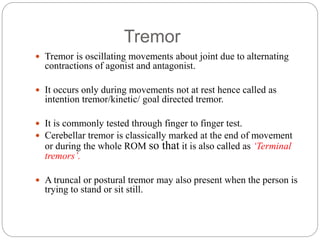 Cerebellar Ataxia | PPTX