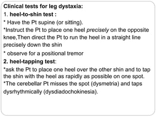 Cerebellarexaminationdemyer2 180912212324-converted | PPT