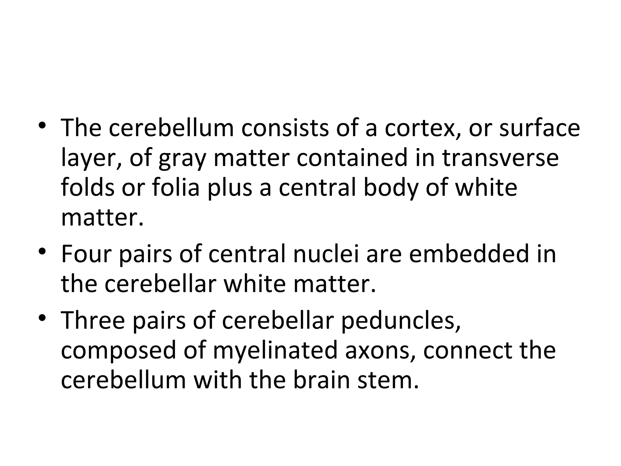 Cerebellum by DR.ARSHAD | PPT