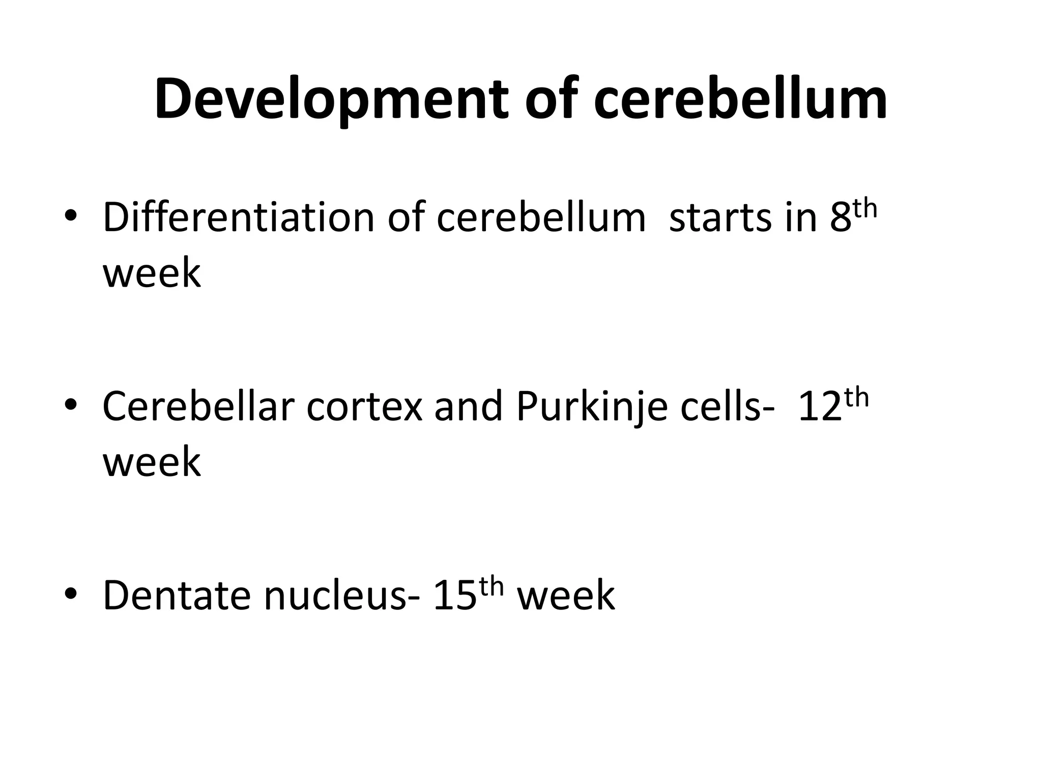 Cerebellum and its connections | PPTX